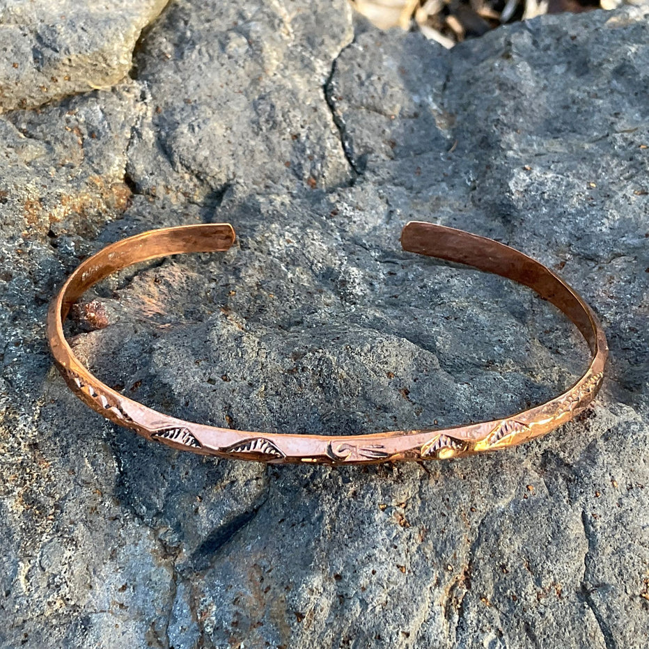 Navajo Copper Stacking Bracelets - Rustik-D